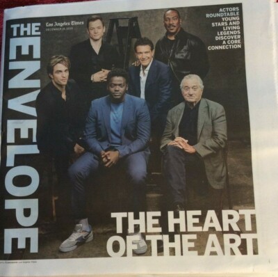 THE ENVELOPE DECEMBER 19 2019 ACTORS ROUNDTABLE MURPHY BANDERAS DENIRO ...