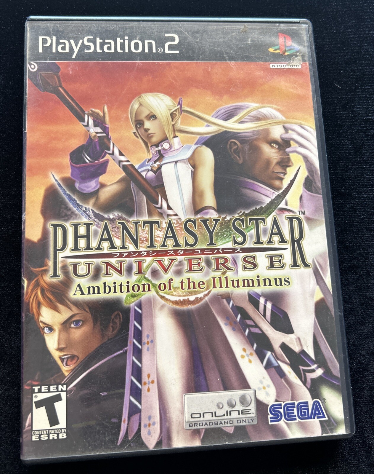 Phantasy Star Universe Ambition of the Illuminus (PlayStation 2, PS2 ...