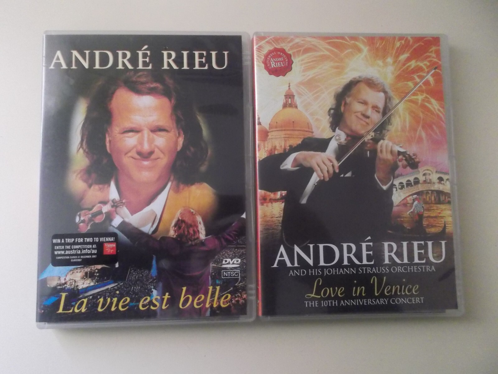 13 x ANDRE RIEU Dvds All Different | eBay