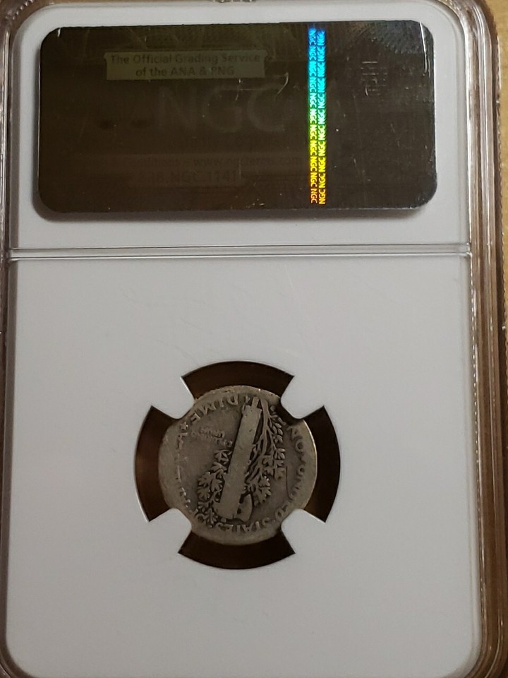 1916-D Mercury Dime NGC AG3... Key Date! | eBay