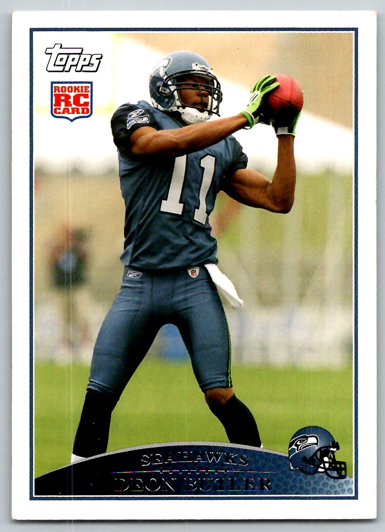 2009 TOPPS DEON BUTLER RC SEATTLE SEAHAWKS #363 | eBay