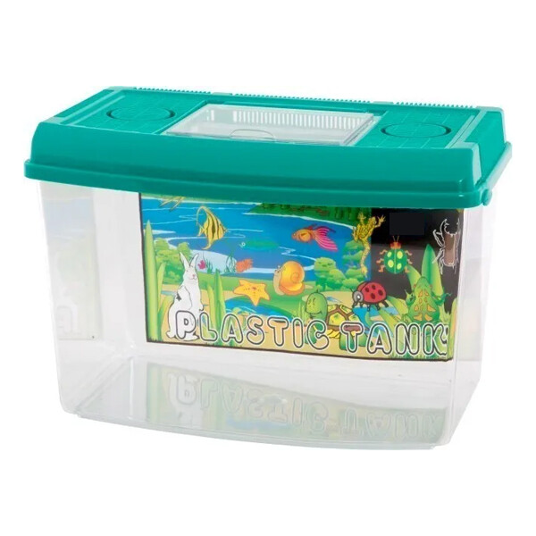 Large Plastic Fish Tanks Aquarium Pool Pond, With Transparent Clear