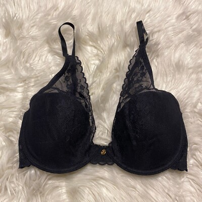 Natori 30DD Bra Black 721191 Cherry Blossom Underwire Back Closure | eBay