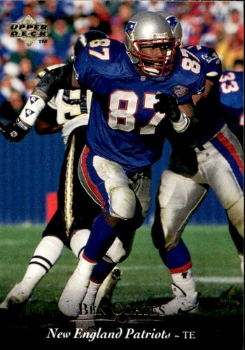 1995 Upper Deck Ben Coates 76 New England Patriots | eBay