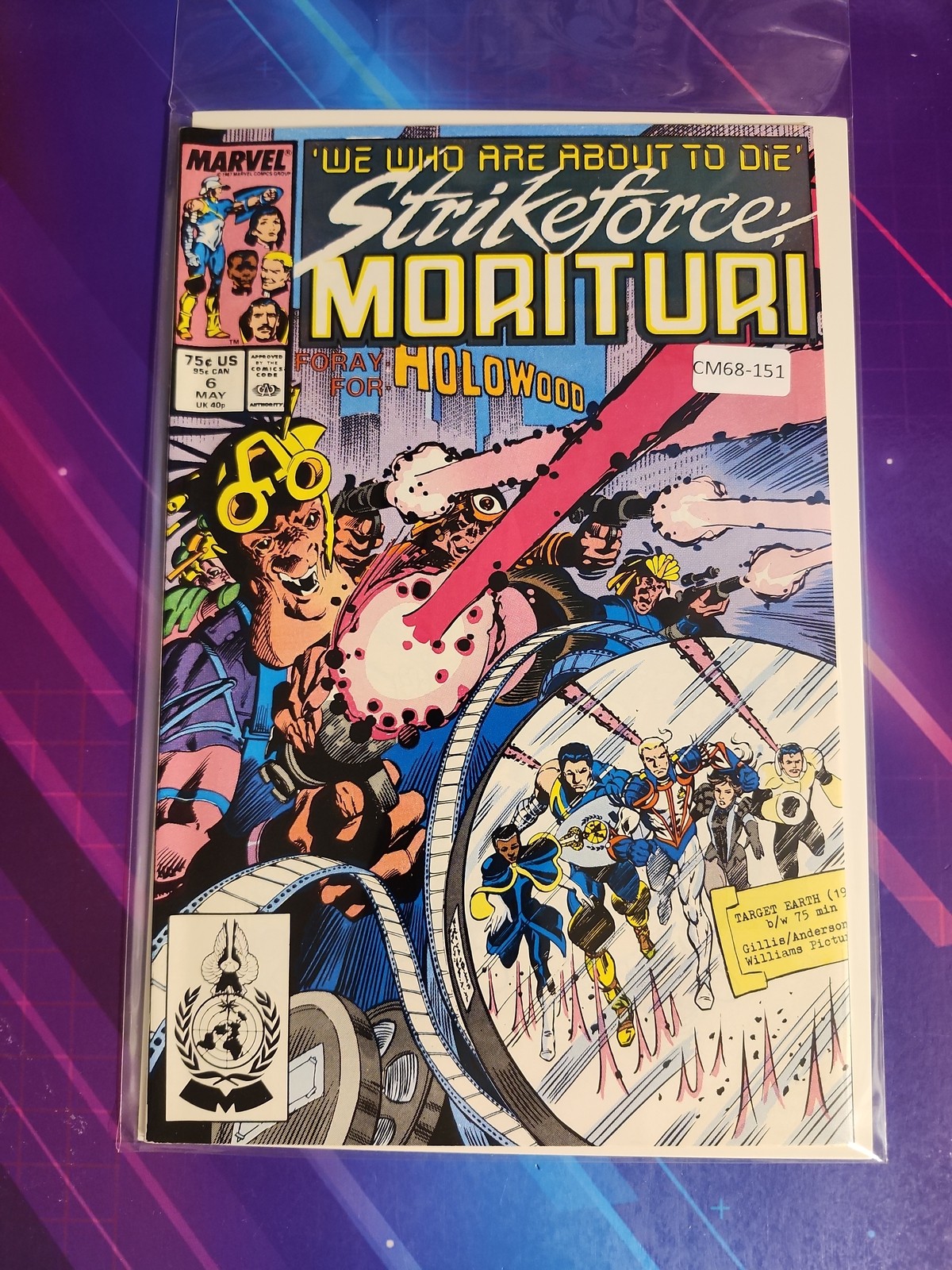 STRIKEFORCE: MORITURI #6 HIGH GRADE MARVEL COMIC BOOK CM68-151 | eBay