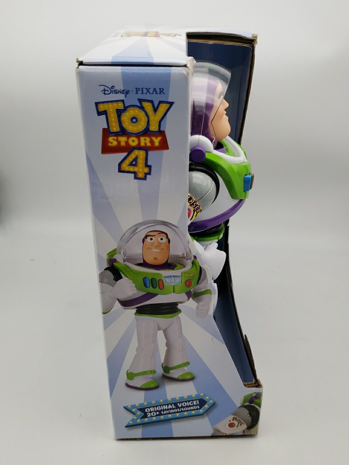Disney Toy Story 4 12" Buzz Lightyear Talking Action Figure With ...