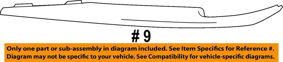 GM OEM 15-20 Escalade ESV Front Bumper Bumper Components-Lower Molding ...