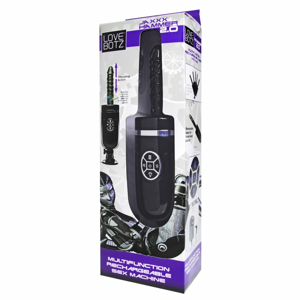 Love Botz Jaxxx Hammer Multi Function Battery Operated Thrusting sex ...