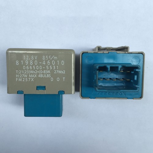 2PCS 81980-46010 066500-5531 12.8V Turn Signal Flasher Relay 8Pins | eBay