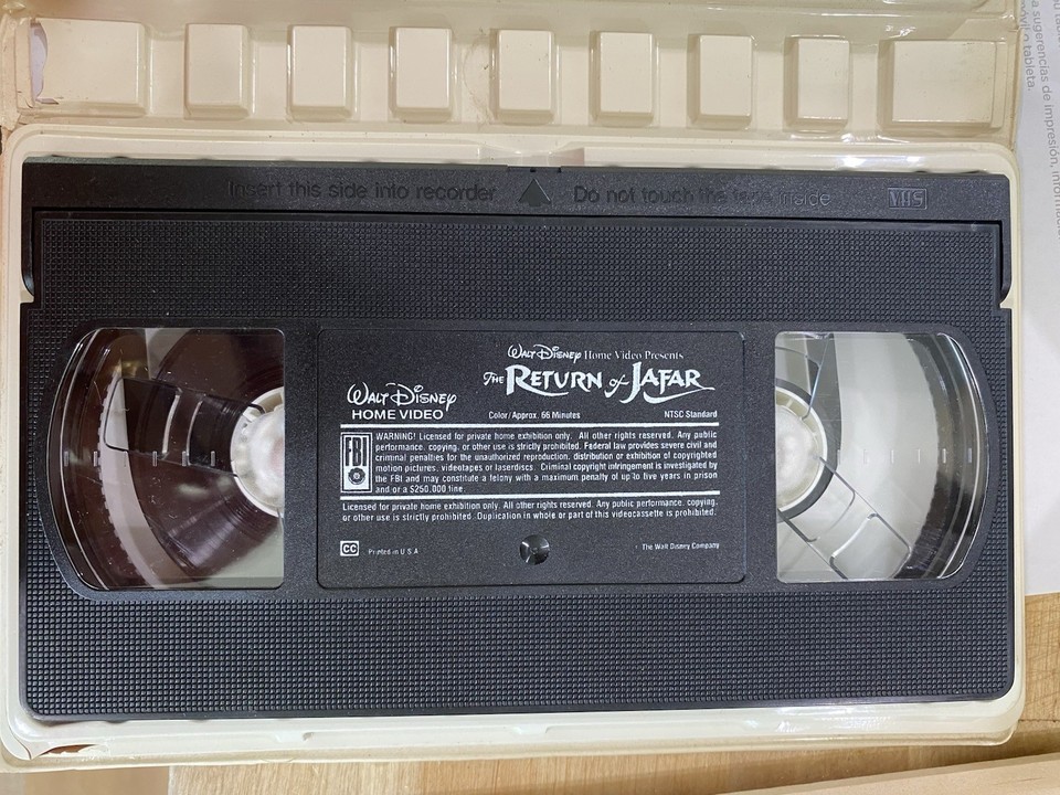 The Return of Jafar – Walt Disney hand signed by Linda Larkin, Voice of ...