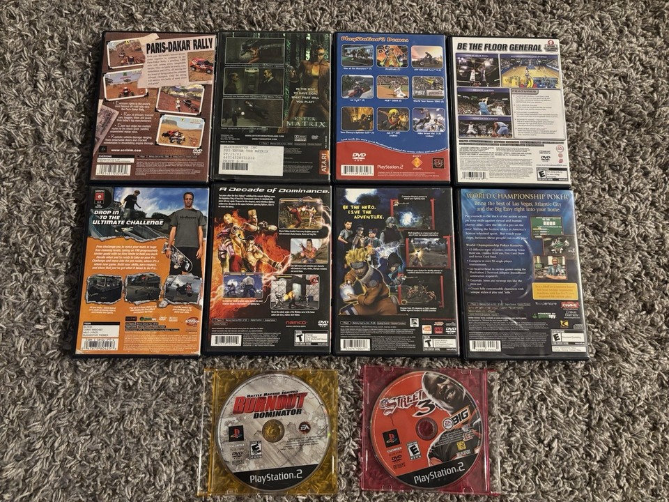 CHEAP Sony PlayStation 2 PS2 Video Games Lot - TESTED - GREAT TITLES 🔥🎮 ...