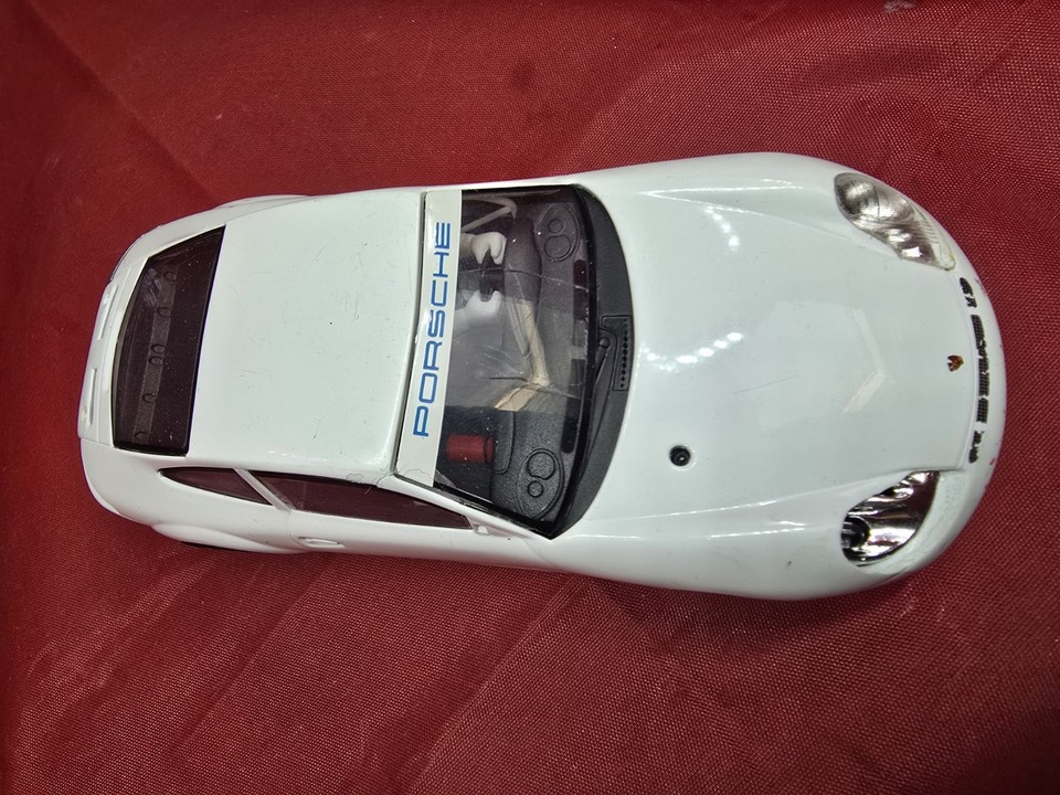 Scalextric C2857 Top Gear The Stig Porsche GT3Rs *LIGHTS**FREE UK P&P ...