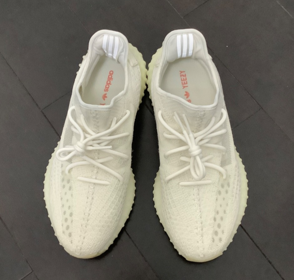 Adidas Yeezy Boost 350 V2, HQ 6316 White Sneakers, Size 10.5 | eBay