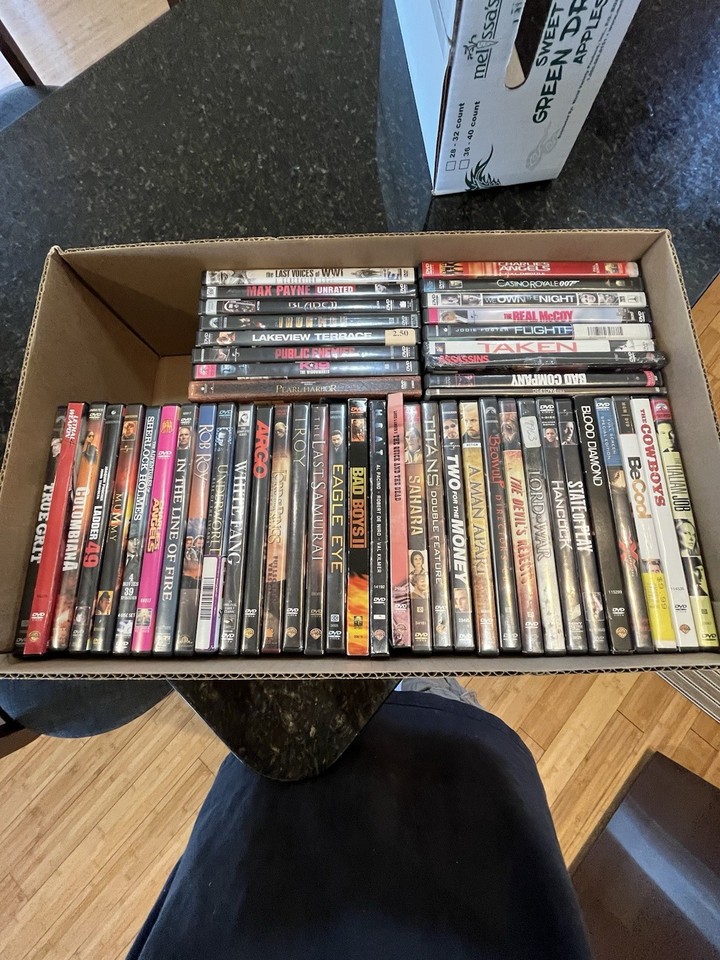 Dvd Lot- 50 Preowned Dvds Of Various Genres [MESSAGE FOR SPECIFC GENRE ...