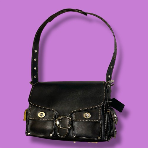 EUC Coach Women's Cargo Western Tabby Turn Lock Soft Shoulder Bag ...