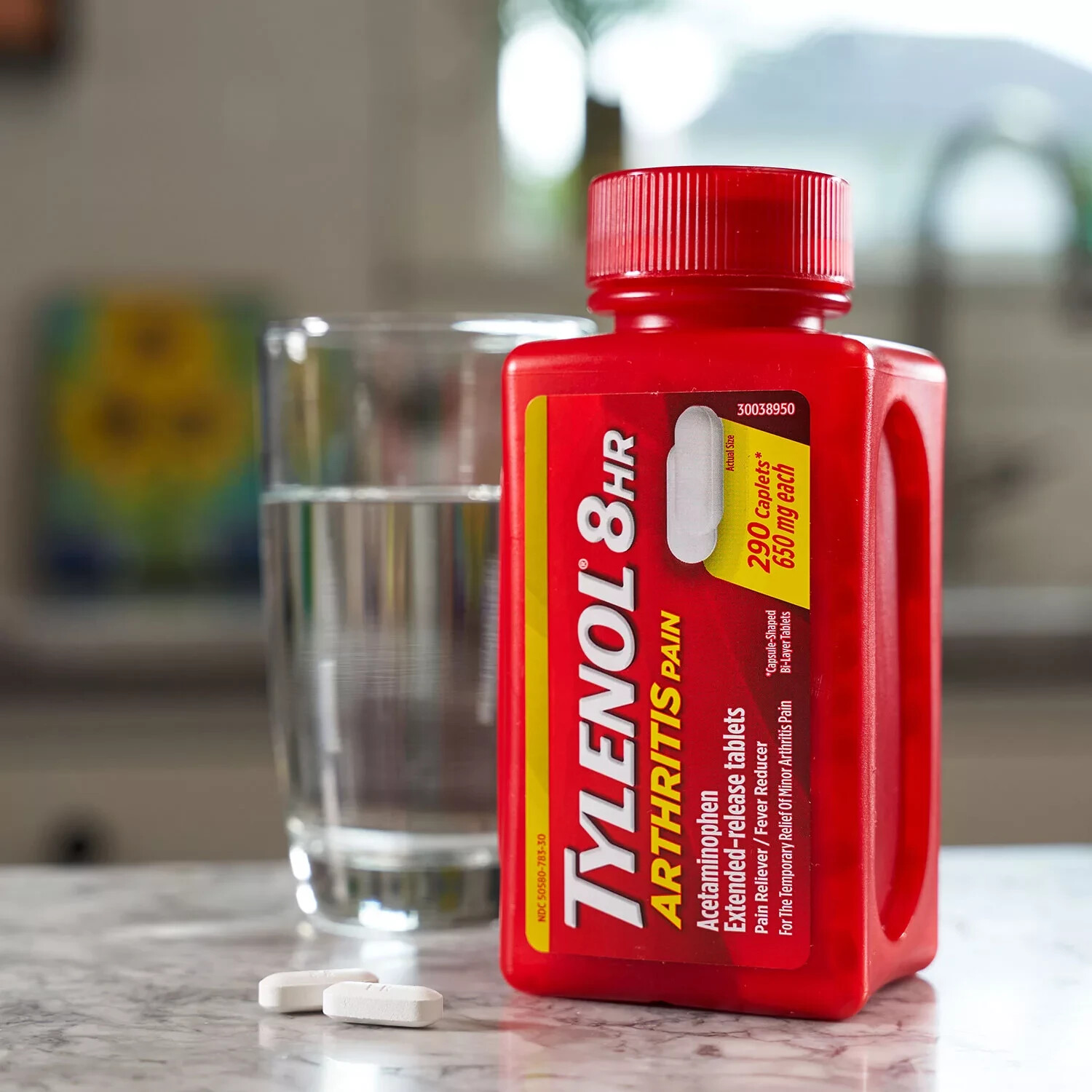 Tylenol 8-Hr. Arthritis Pain Extended Release Caplets, 650 mg ...