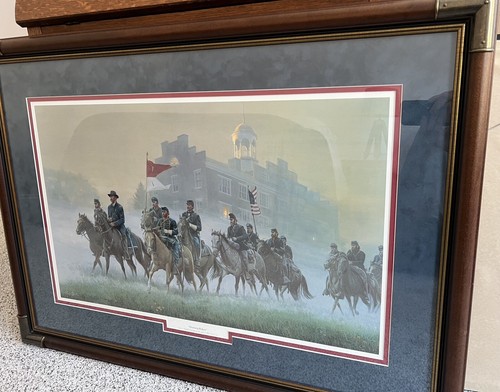 Mort Kunstler, Morning Riders, a signed, limited-edition lithograph ...