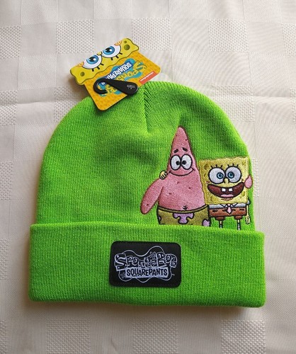 SPONGEBOB SQUAREPANTS BEANIE, ONE SIZE | eBay