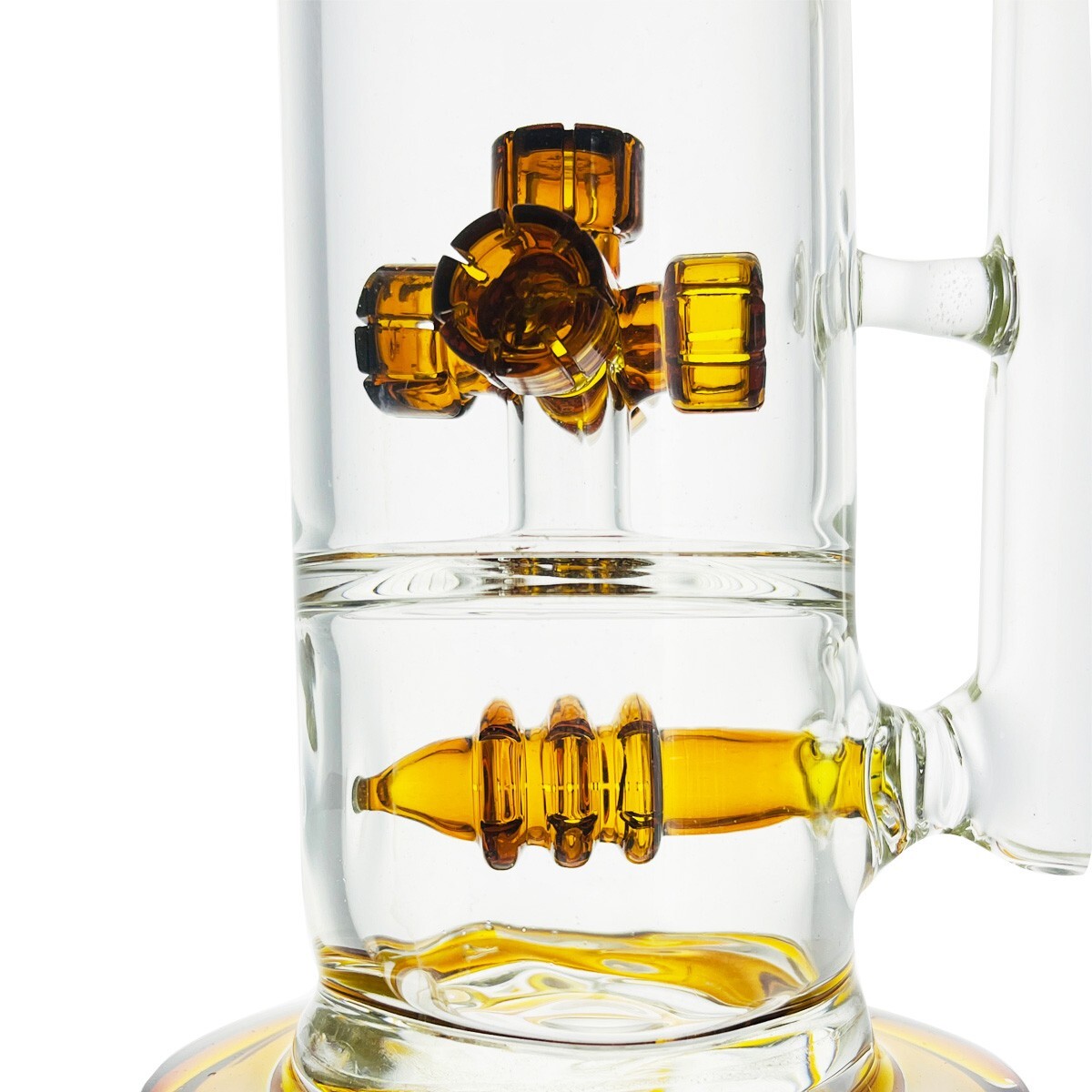 13" Heavy Glass Bong Percolate 1.8lb Bongs Smoking Hookah Water Pipe ...