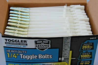 Toggler Snaptoggle Anchors BA BB Choose Size/Quantity - with or without ...
