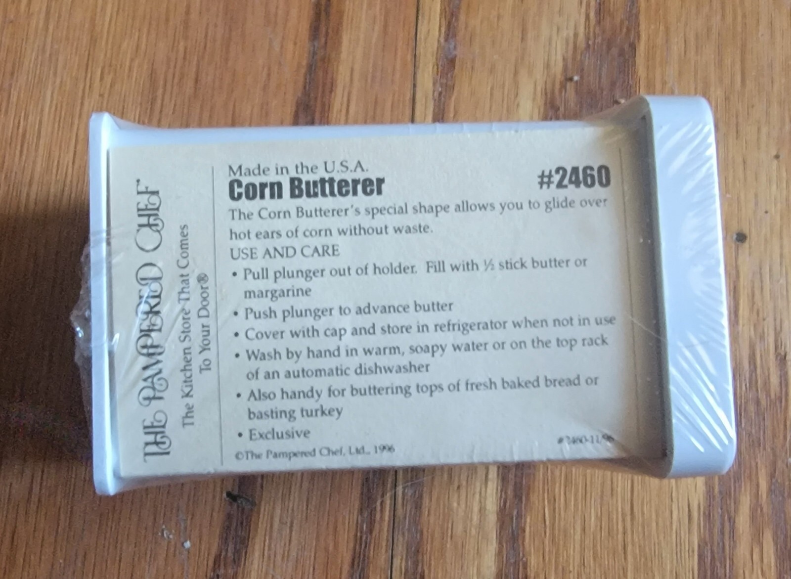 Pampered Chef 2460 Corn Butterer/New Sealed | eBay