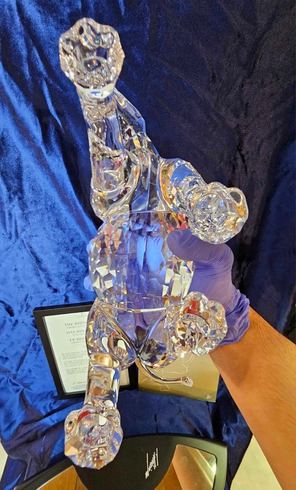 Swarovski Limited Edition 2008 Large "RHINOCEROS" 945461 Crystal ...