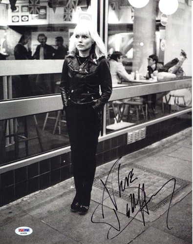 Debbie Harry Blondie Autographed Signed 11x14 Photo Authentic PSA/DNA ...