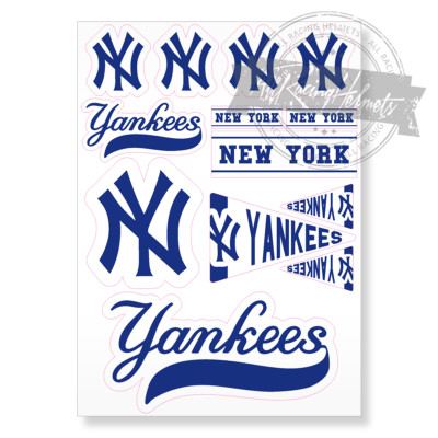New York Yankees MLB Baseball A4 Printed Vinyl Decal Sticker High ...