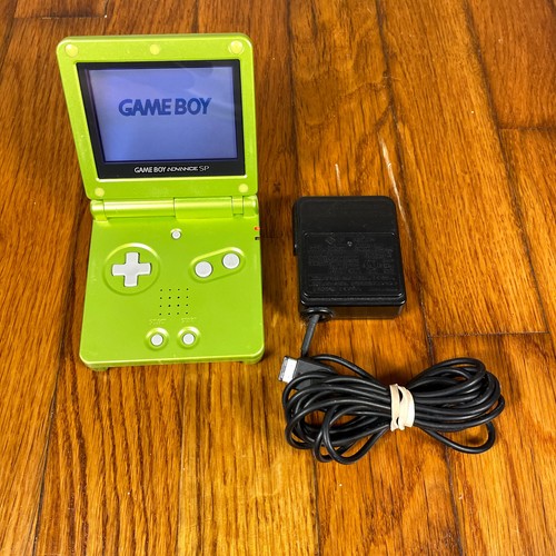 Nintendo Game Boy Advance SP Target Exclusive GBA SP Lime Green Edition ...