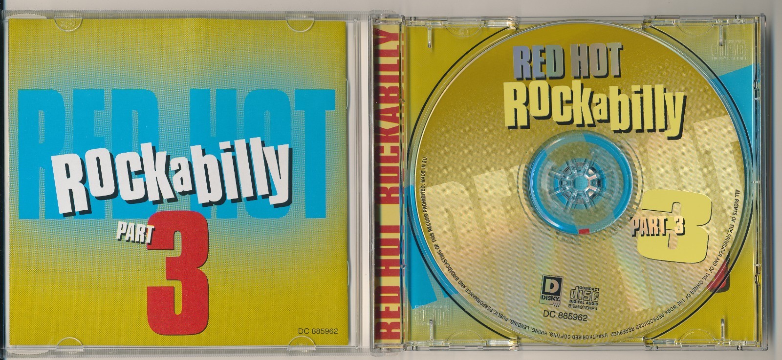 RED HOT ROCKABILLY - PART 3 - VARIOUS ARTISTS - CLIFF GLEAVES - CD ...