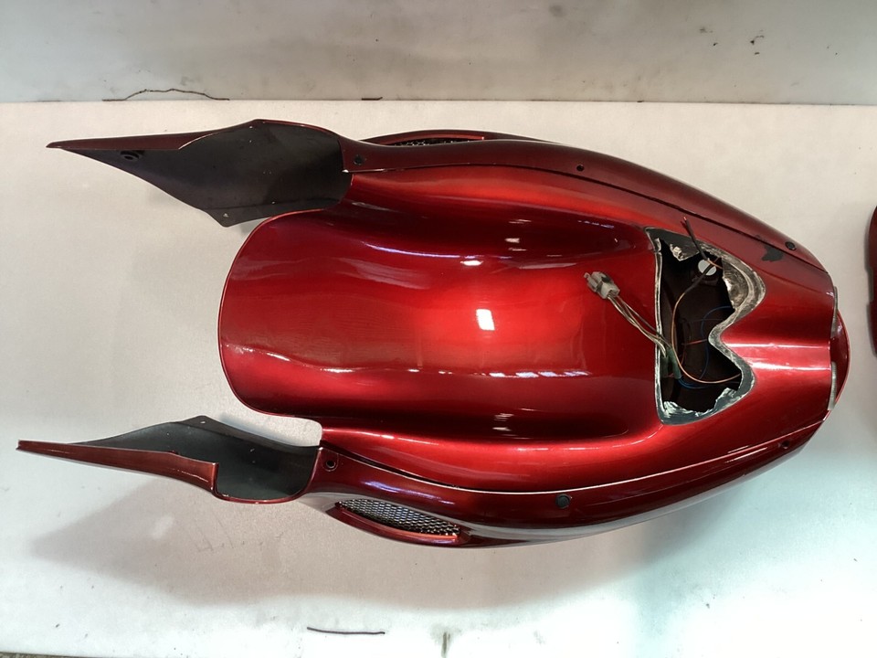 99-07 Suzuki Hayabusa GSXR 1300 BACK REAR TAIL FAIRING SEAT COWL ...