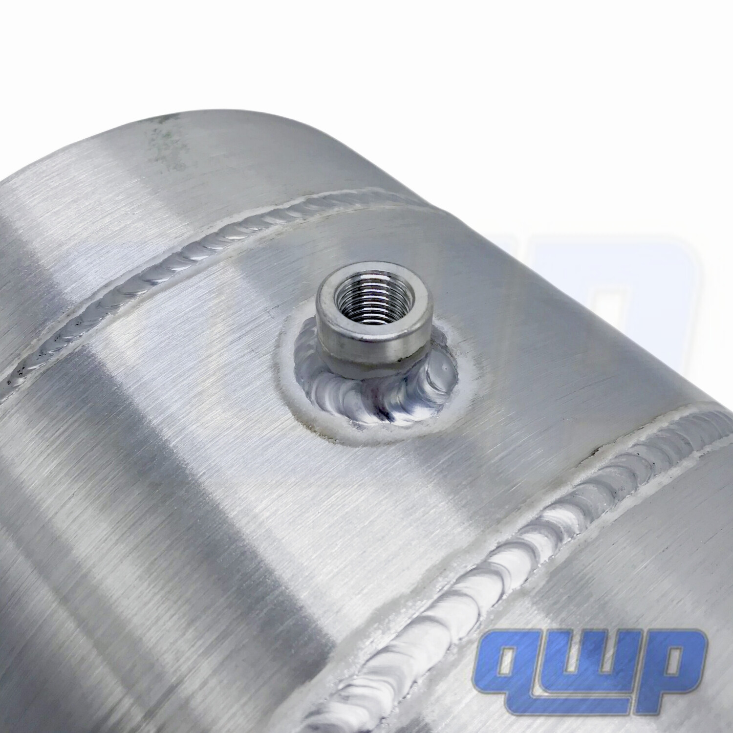 Round Gas Tank Cell 8x10 2 Gallon 1/4'' NPT Spun Aluminum Fuel Tank ...