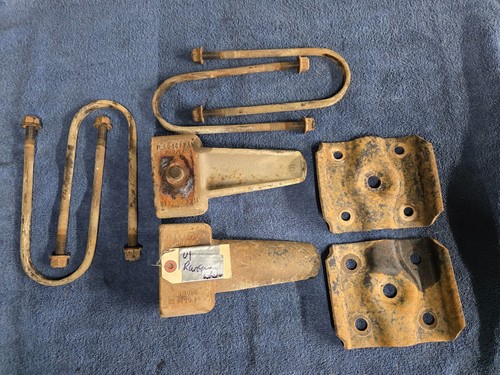 Rear Leaf Spring U-bolts Brackets Spacer 2001 Ford Ranger 4x4 OEM Used ...