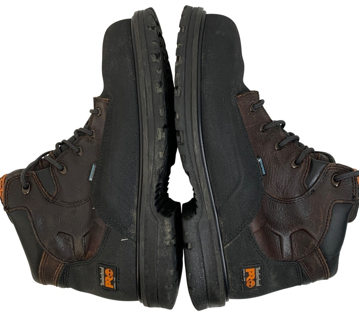Timberland Pro Men 's 47001電源Welt防水安全靴 カラー: ブラウン