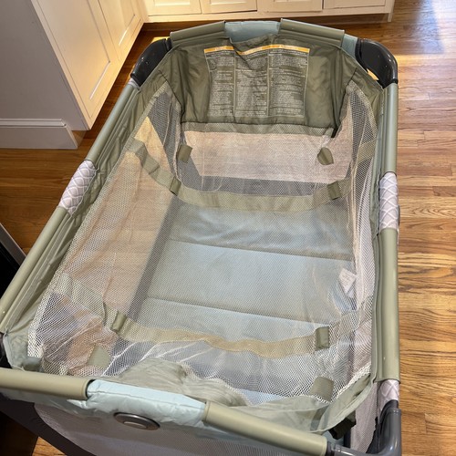 Graco Pack N Play Replacement Clip On Bassinet Insert Green Infant No ...