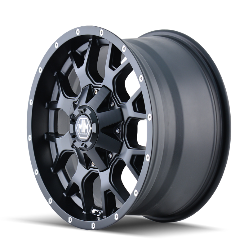 Mayhem 8015 Warrior 17x9 / 5x127 BP / -12mm Offset / 87mm Hub Matte ...
