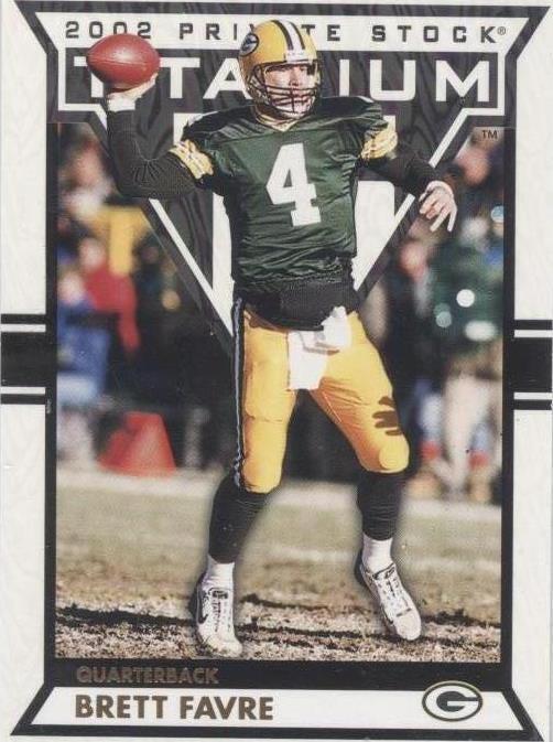 2002 Private Stock Titanium - Brett Favre #37 for sale online | eBay