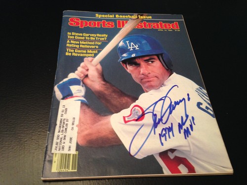 STEVE GARVEY AUTOGRAPH SPORTS ILLUSTRATED | eBay