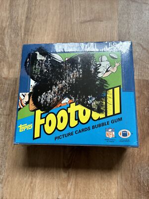 1984 Topps Football BBCE Sealed 24 Pack Cello Box B | eBay