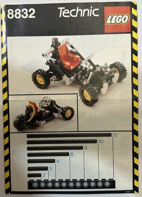 Lego Technic 8832 Roadster 1988 Instruction Booklet ONLY! | eBay