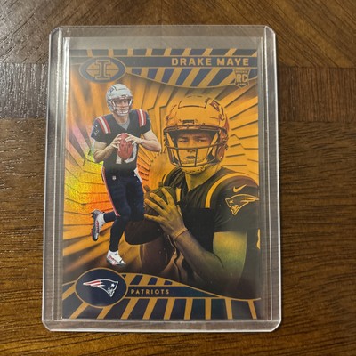 2024 Panini Illusions Drake Maye RC #59 Orange Trophy Collection | eBay