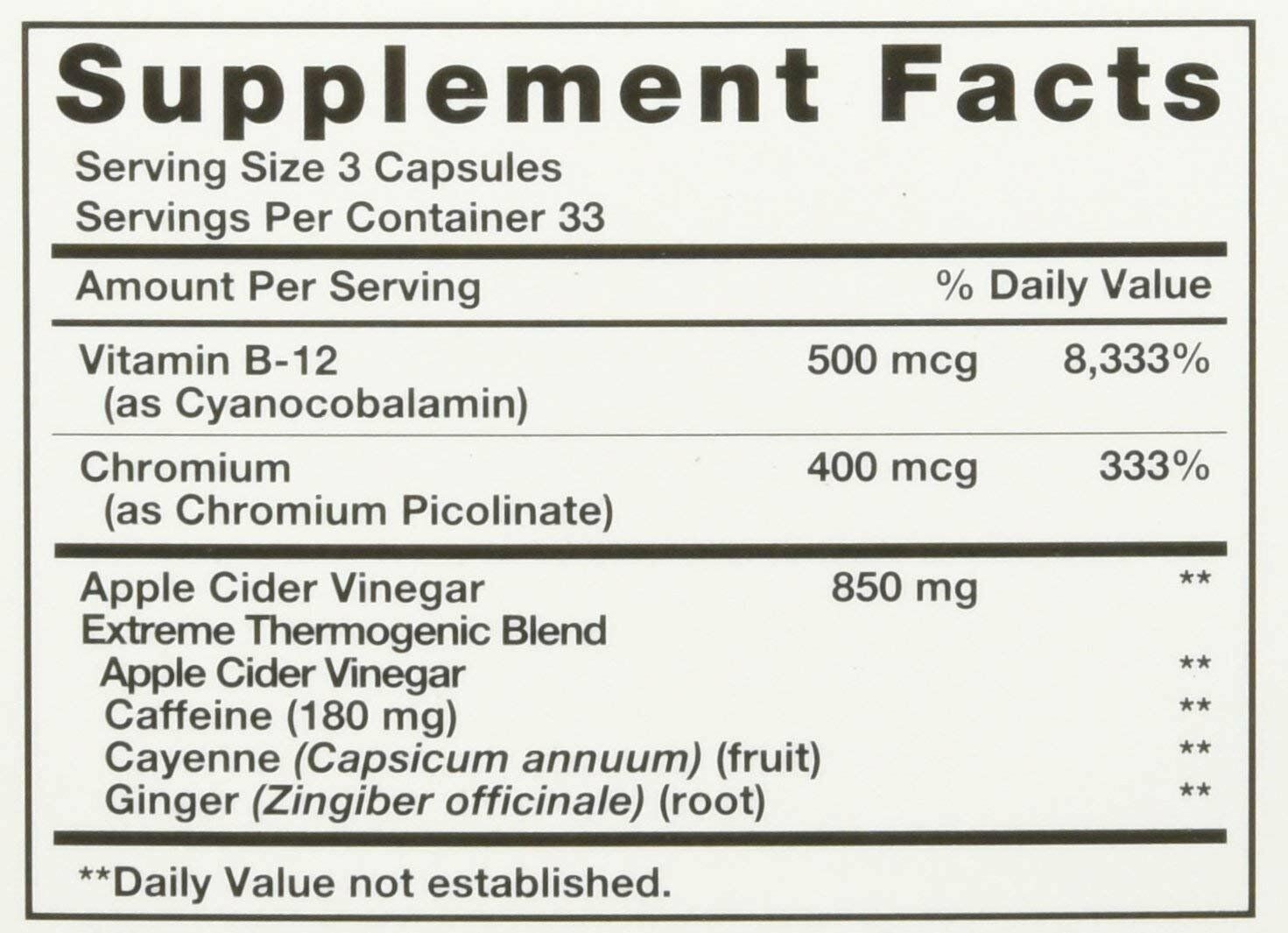 Ultra Apple Lean Cider Vinegar Diet Plan Rapid Release Capsules 101 ...