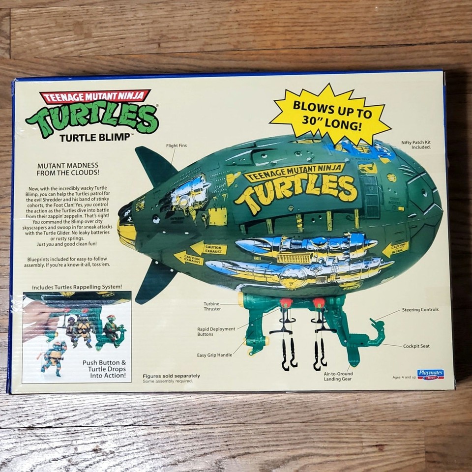 TMNT Blimp Classic 2021 Walmart Exclusive Playmates Brand NIB Unopened ...