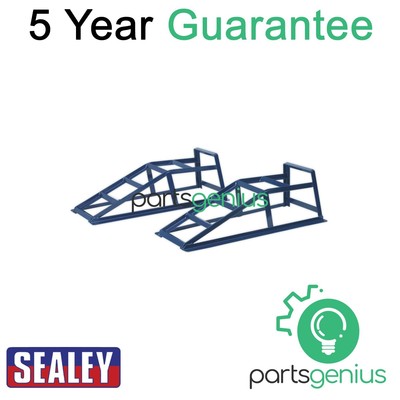 Sealey Car Ramps 1 Tonne Capacity per Ramp 2 Tonne Capacity per Pair ...