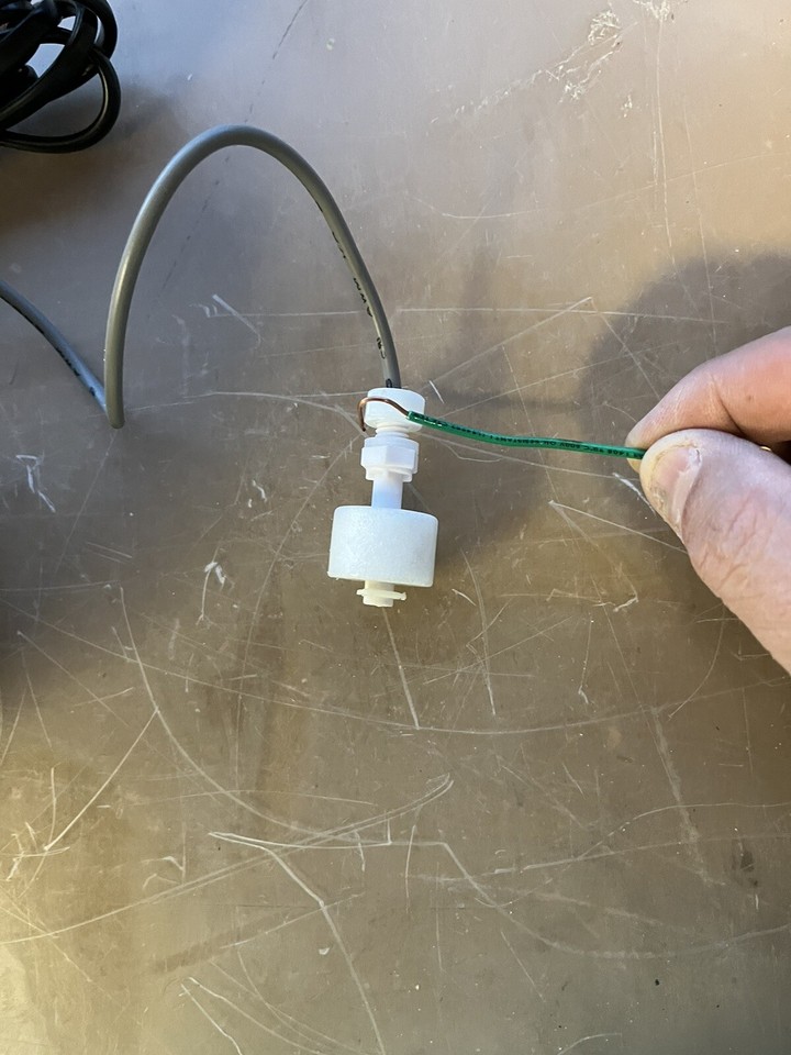 Evaporative cooler pump with water level switch. swamp cooler water ...