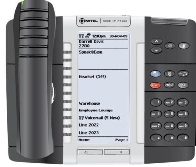 Mitel 5330e 50006476 IP Telephone Fast Delivery, New Cords and Warranty ...