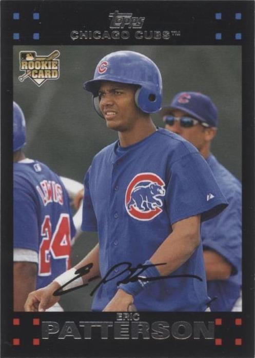 2007 Topps Updates & Highlights - Eric Patterson #UH147 Red Back (RC ...