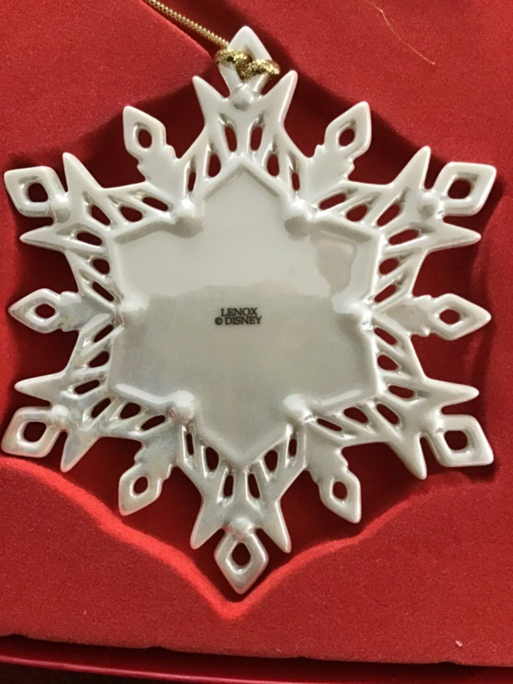 Lenox Disney Showcase Collection Ornament Frozen Elsa Anna Porcelain ...