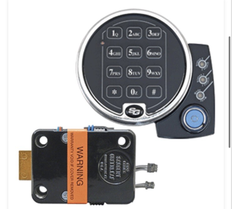 SARGENT AND GREENLEAF SG 6128-240 Electronic Safe Lock NEW SEALED | eBay