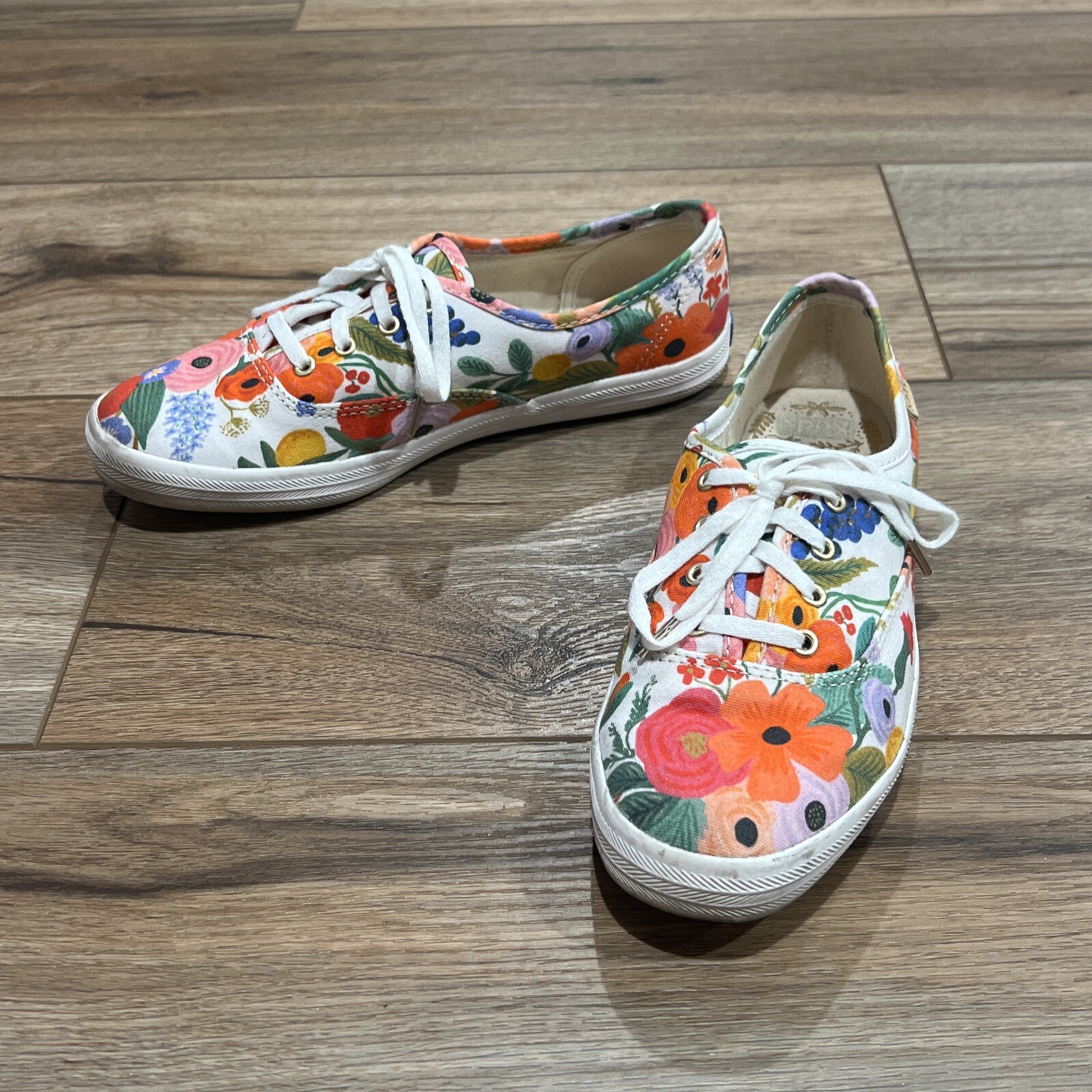 Keds Floral Rifle Paper Co Sneakers Multi Colored Siz… - Gem